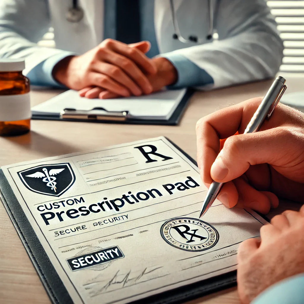 Secure Prescription Pads: Custom Printing for Medical Professionals