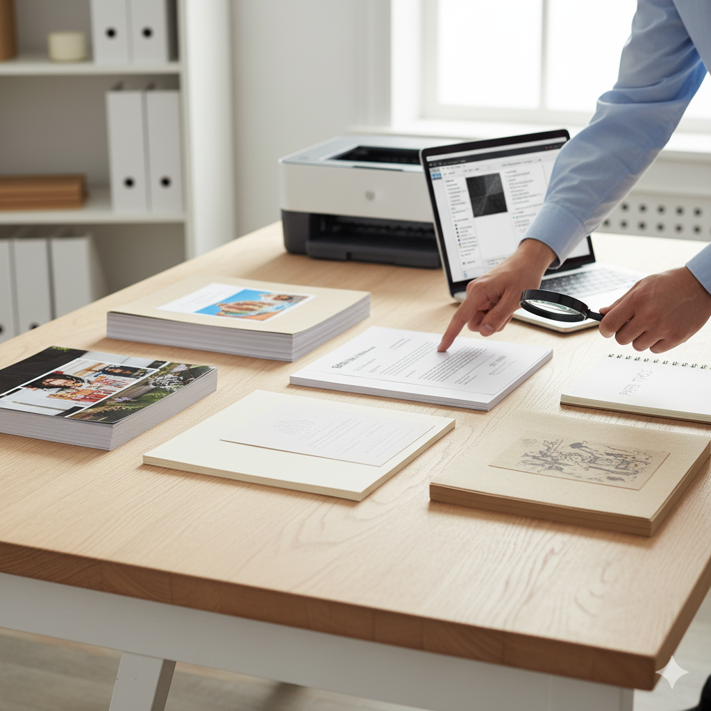 Types of Sheeted Paper for Different Printing