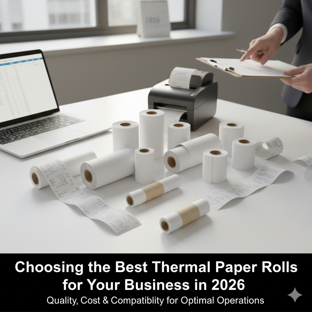 Choosing the Best Thermal Paper Rolls for Your Business in 2026