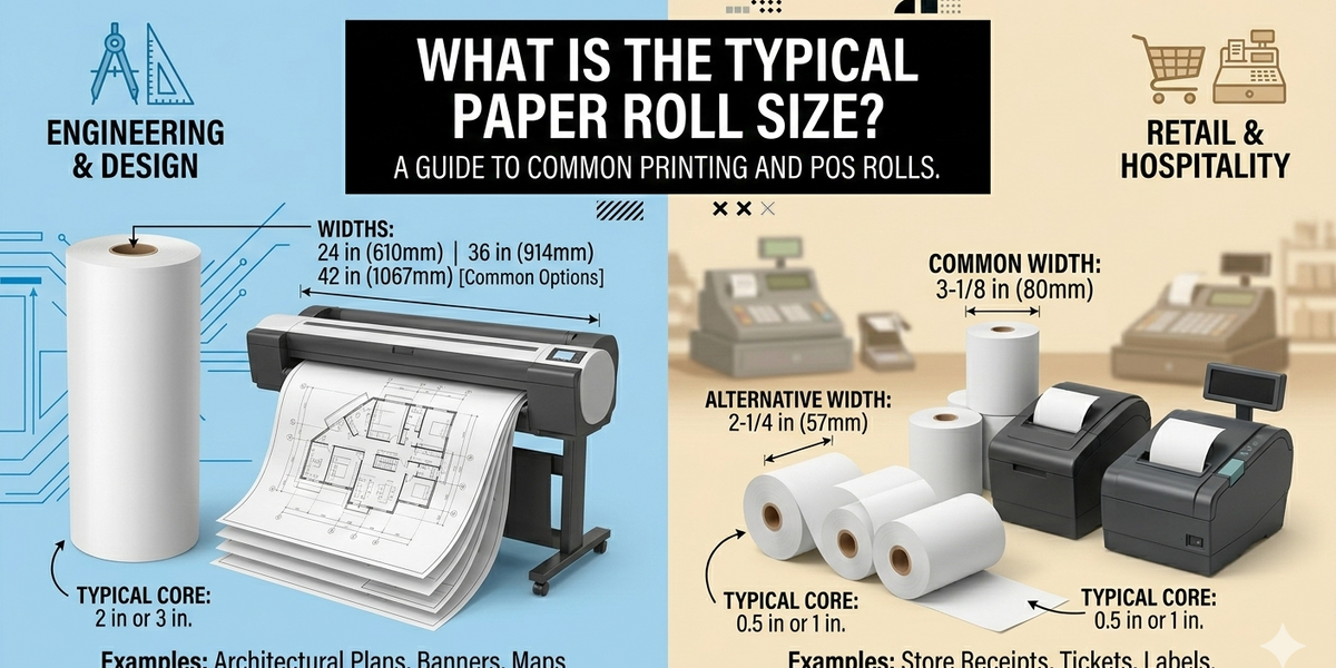 What Is the Typical Paper Roll Size?
