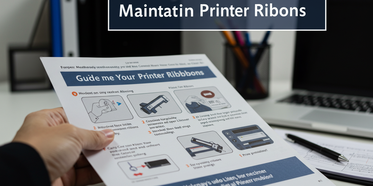 How to Maintain Your Printer Ribbons Properly