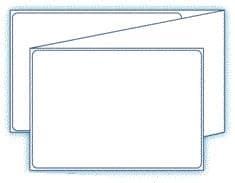 4" x 6" 7Pt Thermal C1S Paper Tag; Fanfold (1000/Stack)