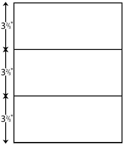 Perforated 8 12 X 11 Paper 8 1/2 X 11" Letter Size Perforated Paper