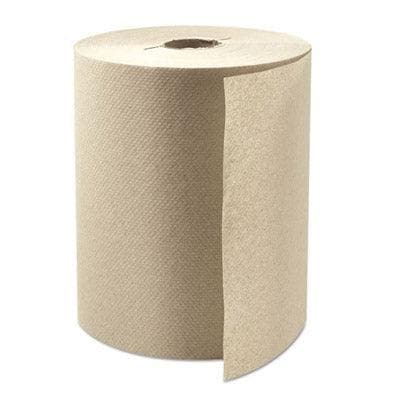 8" x 800' Boardwalk Paper Towel Rolls - Natural (6 Pack)