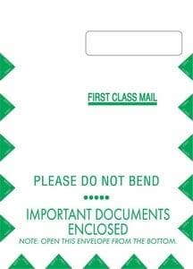 Jumbo Self Seal Claim Form CMS1500 Envelope