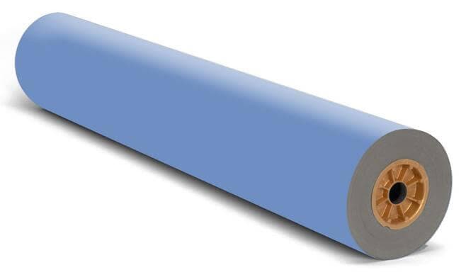 Decorol Blue Flame Retardant Paper Roll (36" x 1,000')