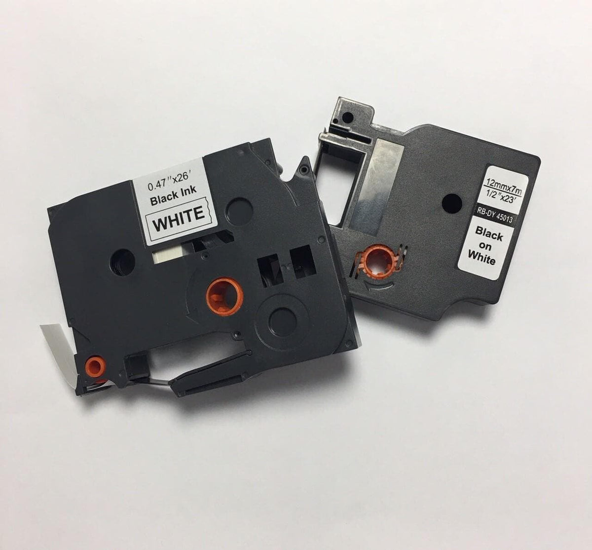 Dymo 40190 Compatible P-Touch Label Tape - 3/8" x 23'