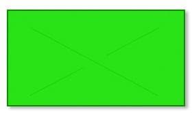 Garvey GX2212 - Fluorescent Green Pricing Labels, Blank