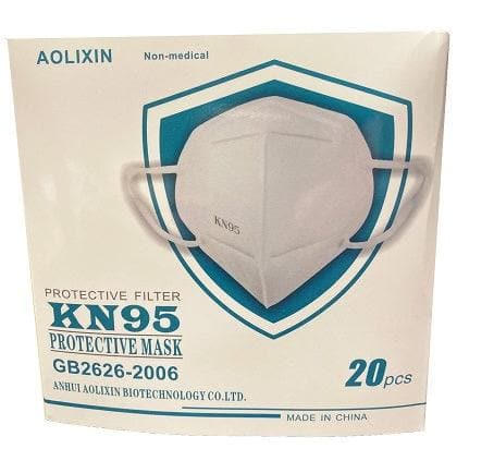 Buy KN95 Safety Protective Masks – 20 Masks per Box
