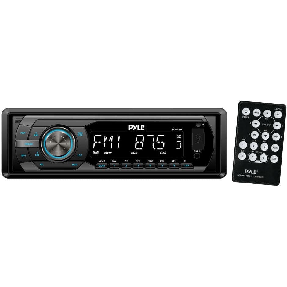 Pyle PLR44MU Car Flash Audio Player - LCD - USB - SD