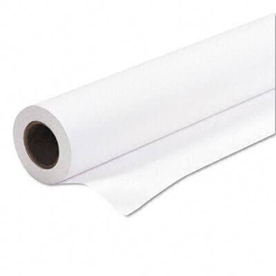 Wide-Format Paper Rolls, Inkjet, 24" Wide White, 24LB