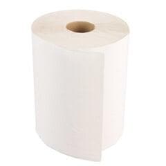 Windsoft White Paper Towel Rolls, 8" x 800' (12 Rolls)